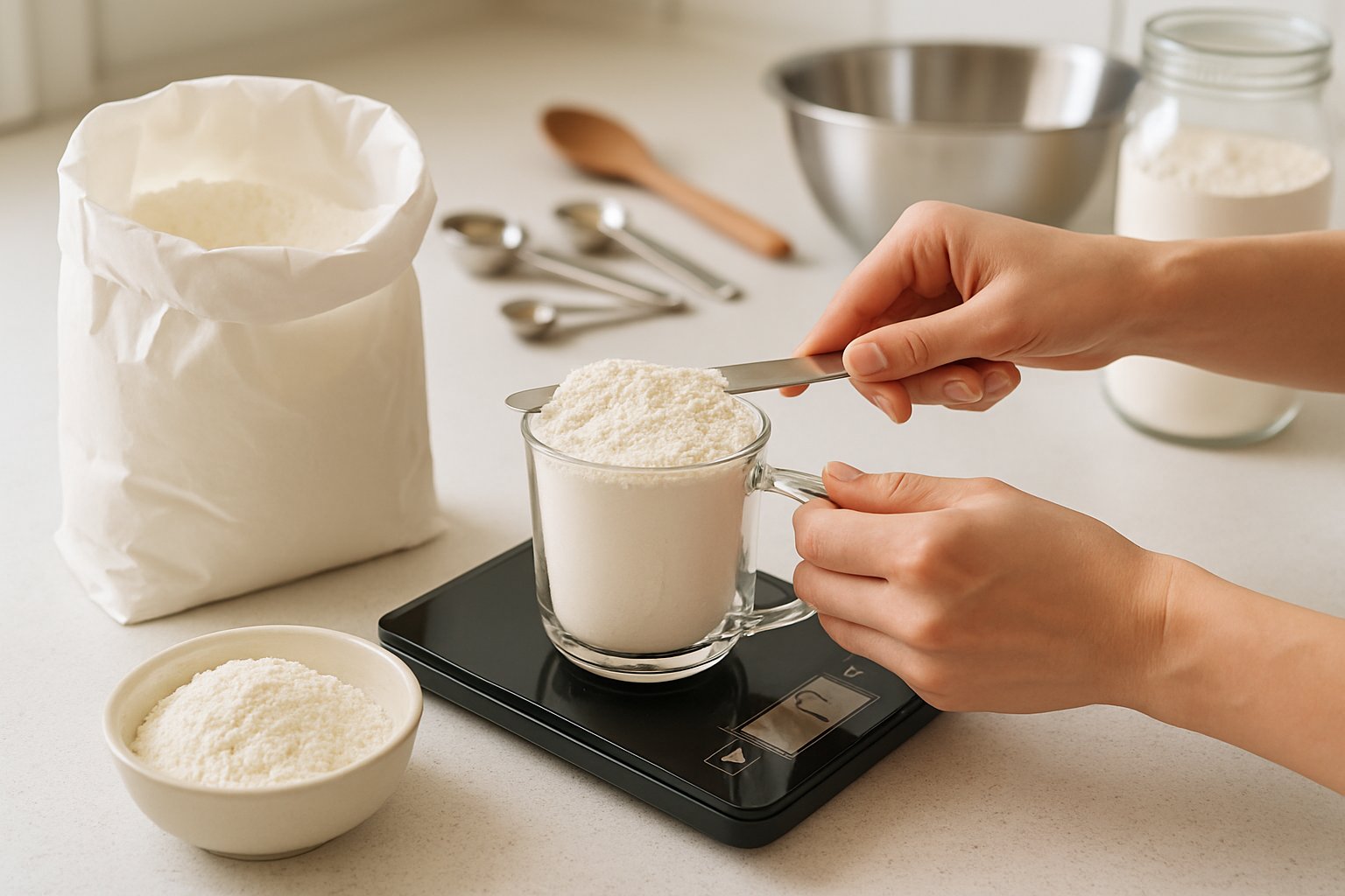 How to Measure Flour: Accurate Methods for Perfect Baking - Great Food ...