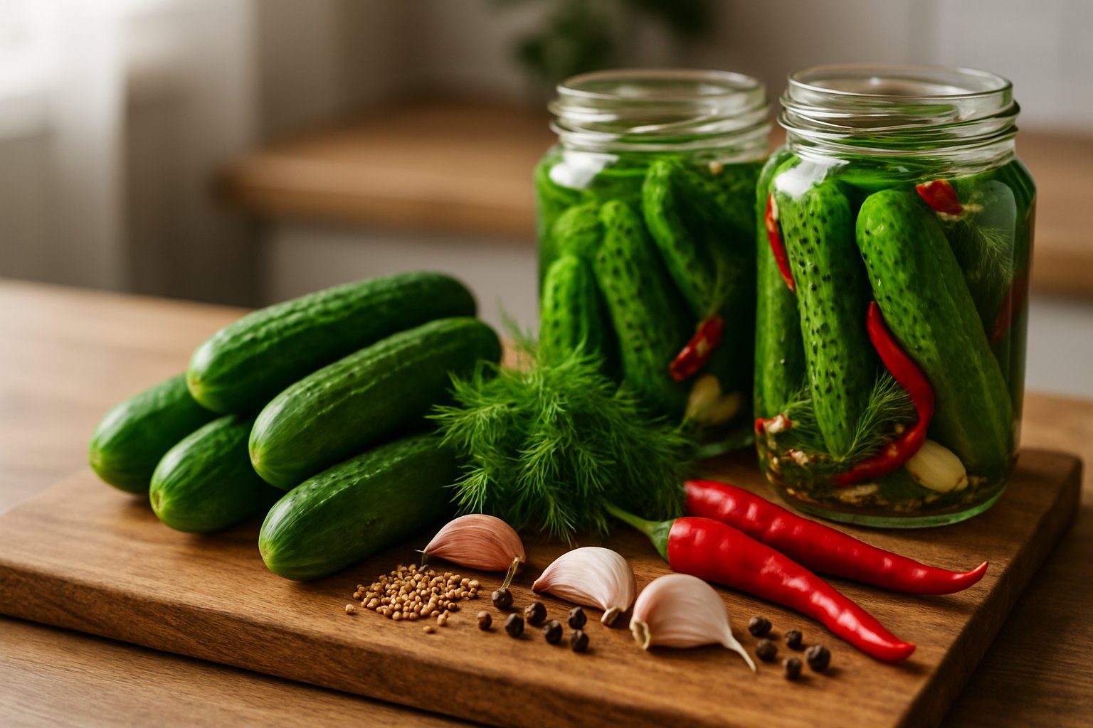 Spicy Dill Pickles: Recipes, Ingredients, and Home Canning Guide ...