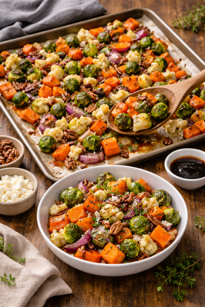 Roasted Winter Vegetable Medley - Easy Sheet Pan Side Dish with Sweet ...