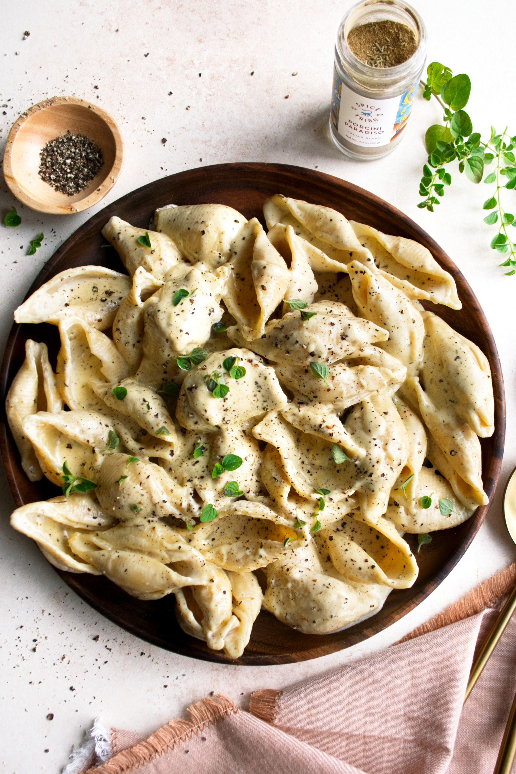 Creamy Garlic Parmesan Shells - Easy 30-Minute Comfort Pasta Recipe ...